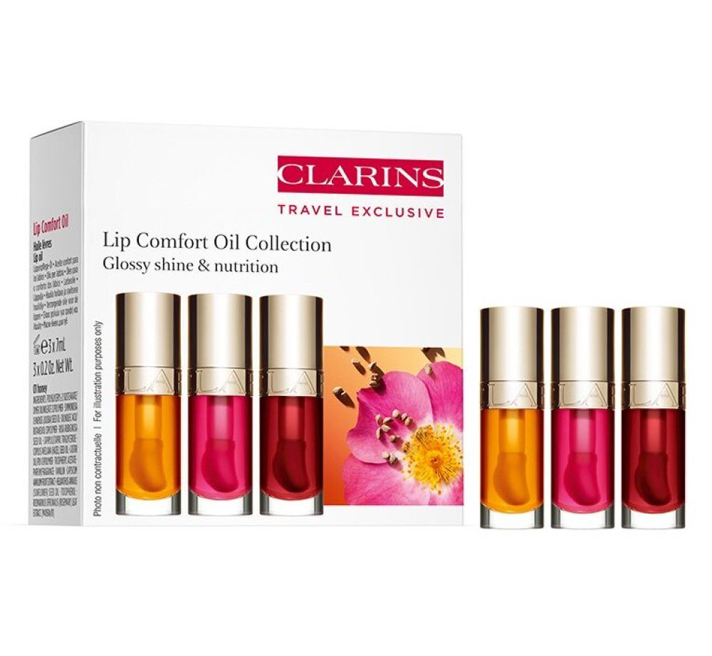 Clarins Lip Comfort Oil Collection 3 x 7ml | Emirates