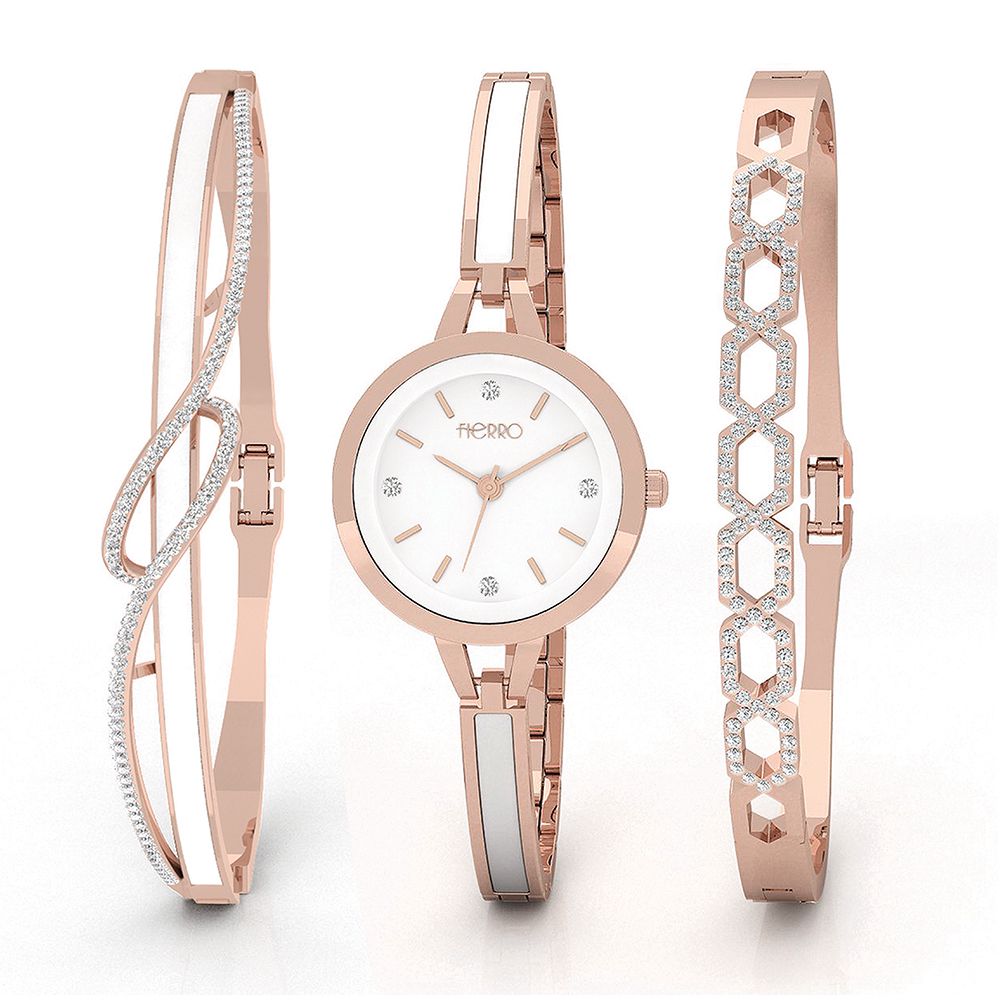 Fierro Allure Watch and Double Bangle Set | Emirates
