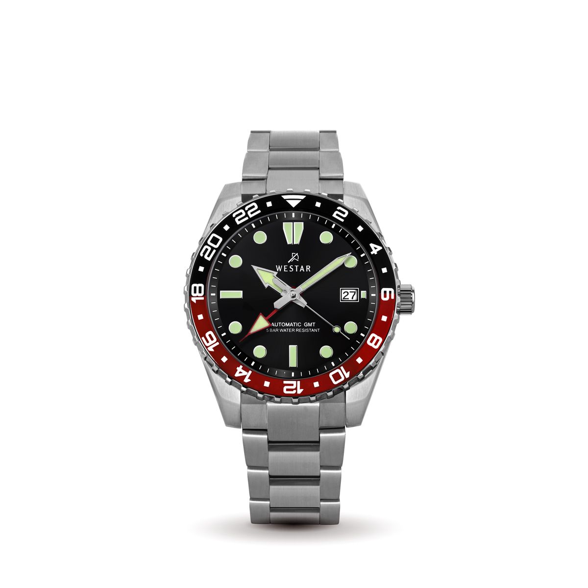 Westar Automatic Red Black GMT 40mm | Emirates